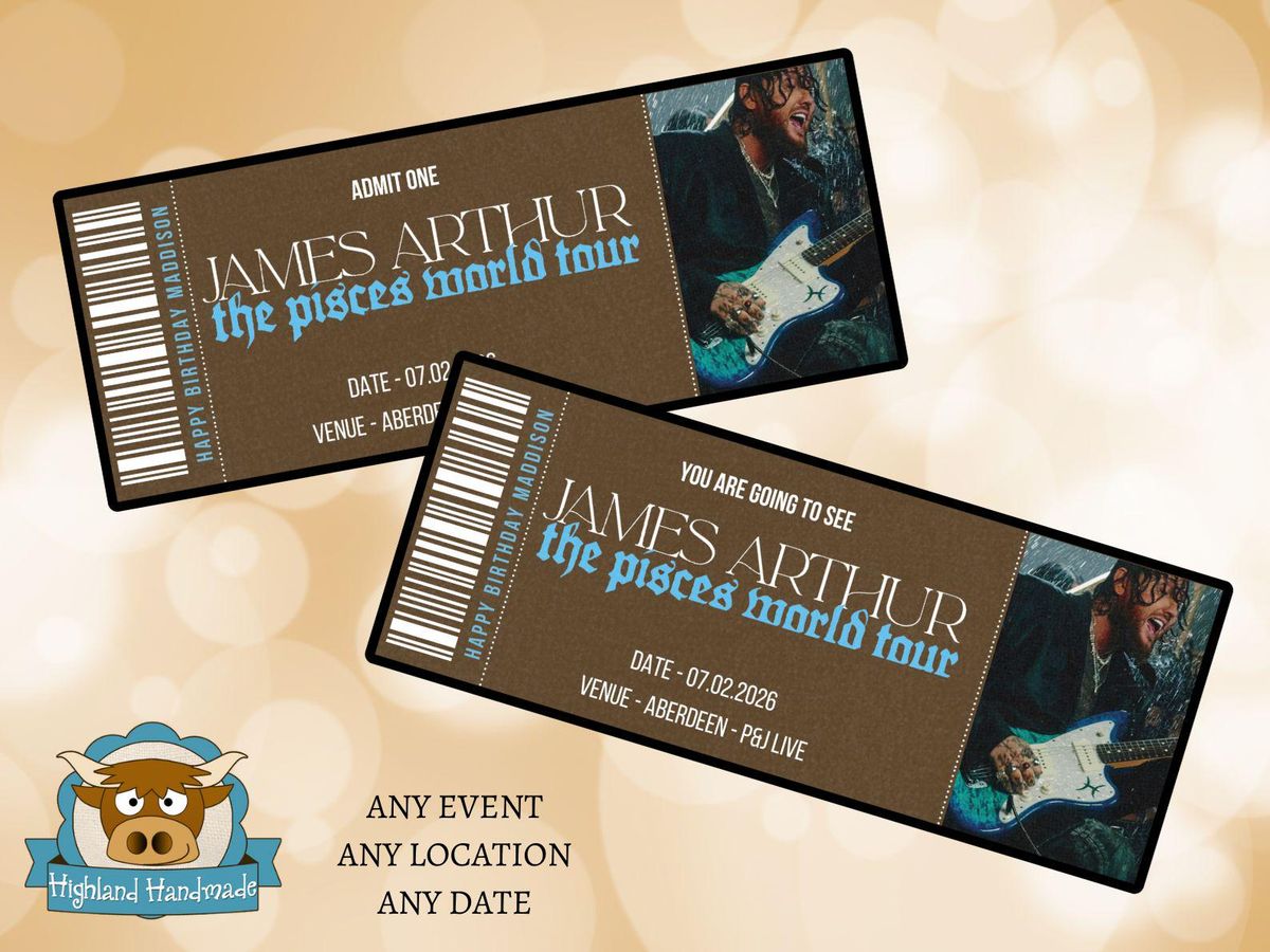 James Arthur at Utilita Arena Cardiff at Utilita Arena Cardiff on 16th ...