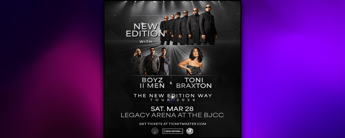 New Edition with Boyz II Men and Toni Braxton at FedExForum, Memphis on ...