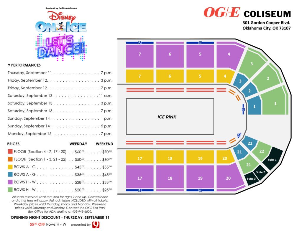 Disney On Ice at Prudential Center at Prudential Center, Newark on 29th ...