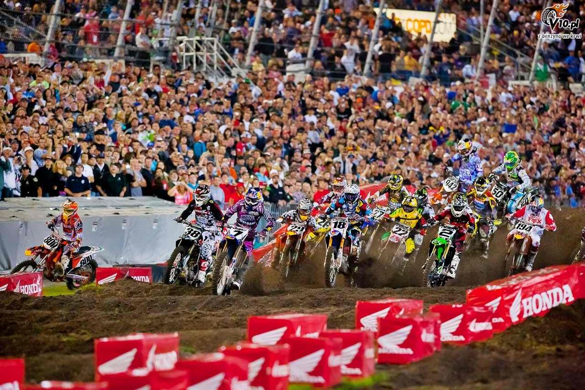 Monster Energy AMA Supercross at Nissan Stadium, Nashville on 11th ...