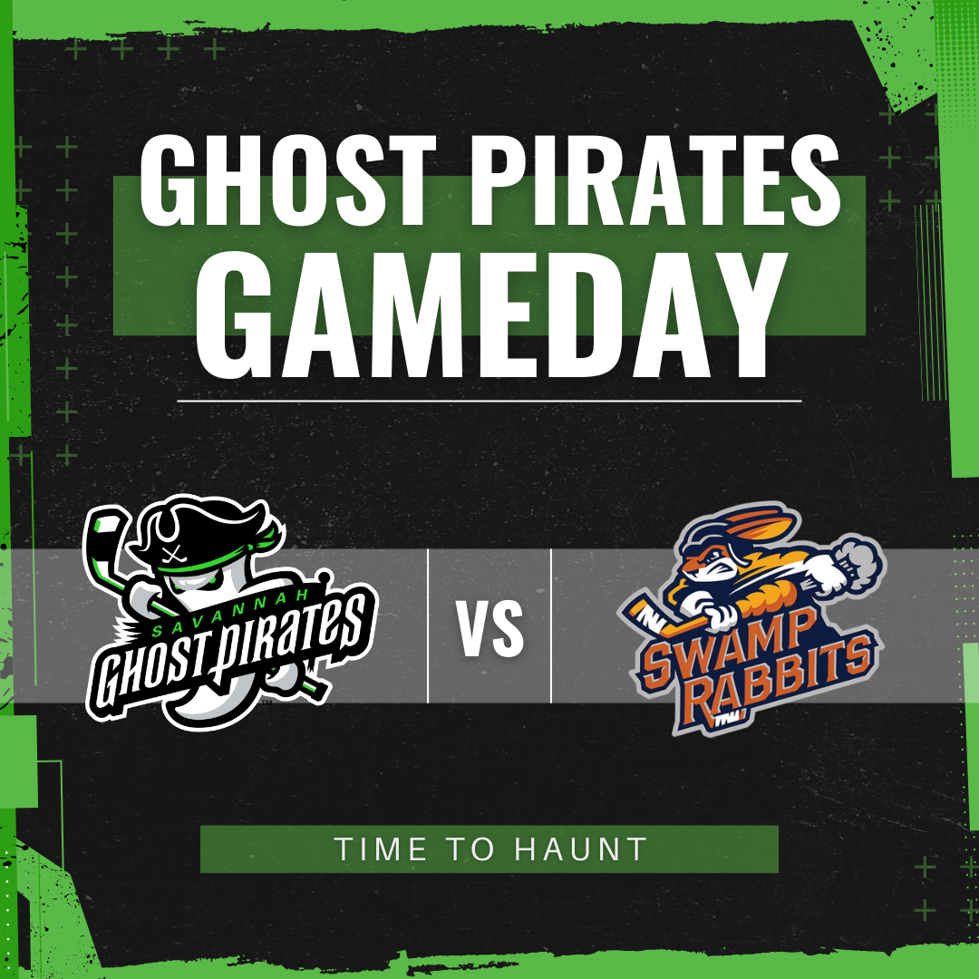 Greenville Swamp Rabbits at Savannah Ghost Pirates at Enmarket Arena at ...