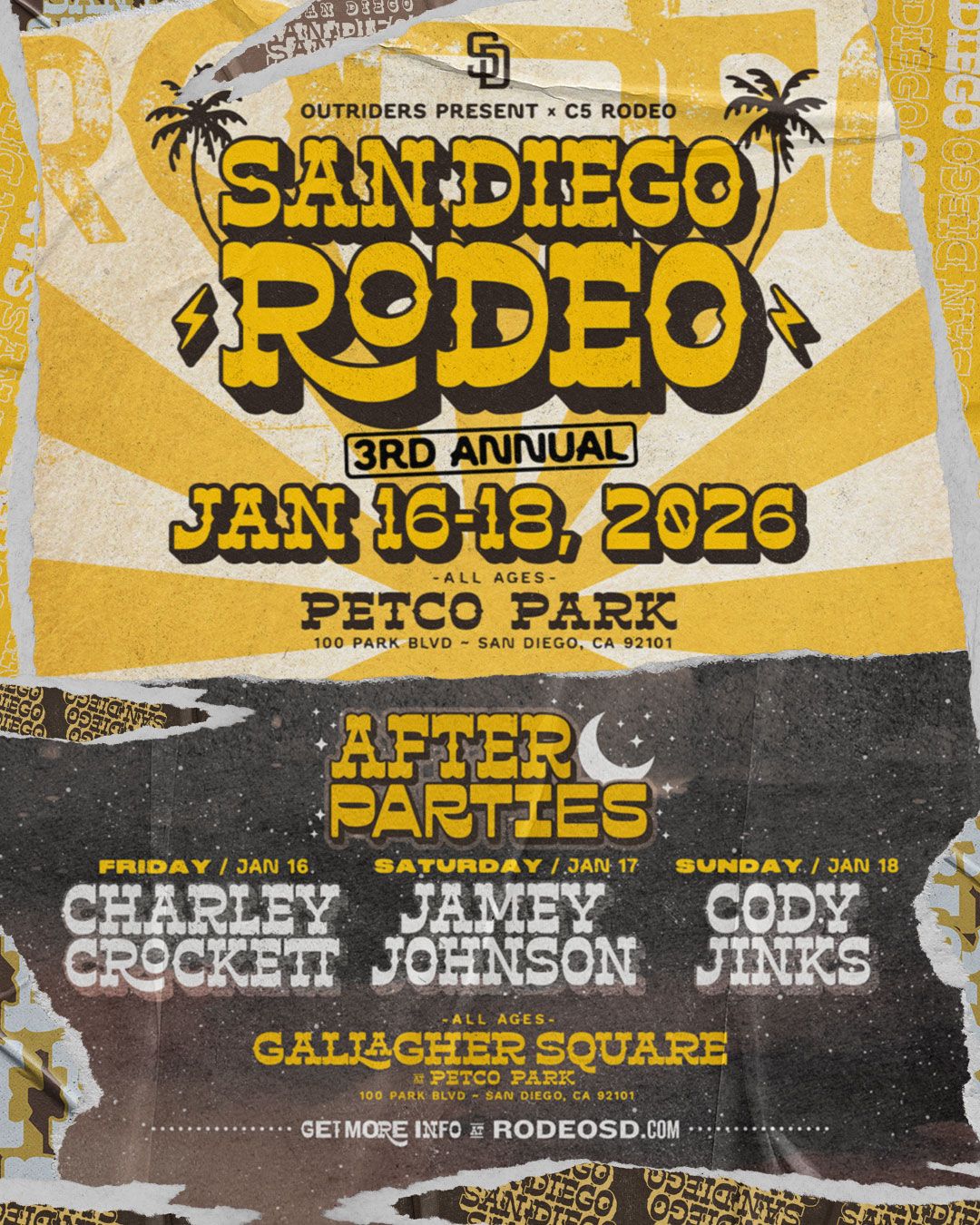 2026 San Diego Rodeo at Petco Park, San Diego on 15th January, 2026