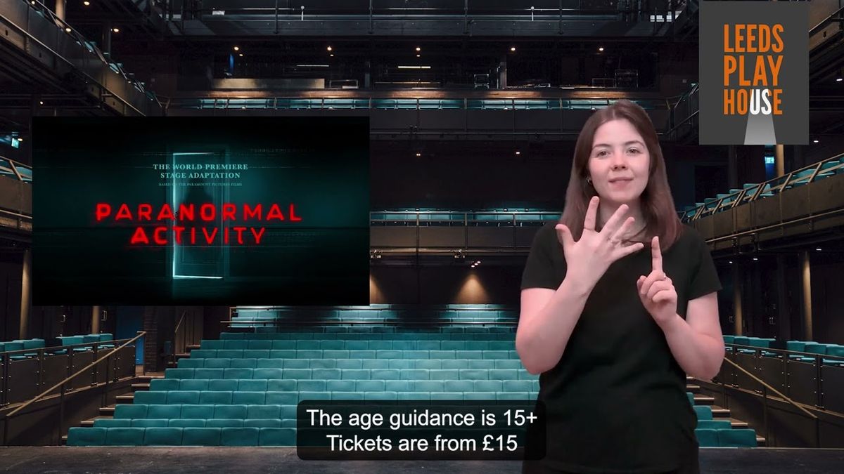 Paranormal Activity - Live on Stage at Ahmanson Theatre at Ahmanson ...