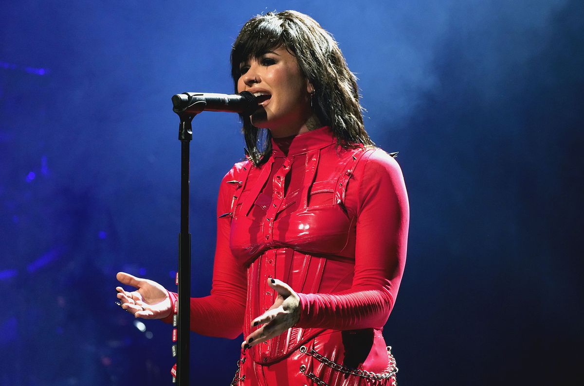 Demi Lovato at Hollywood Palladium at Hollywood Palladium, Los Angeles ...