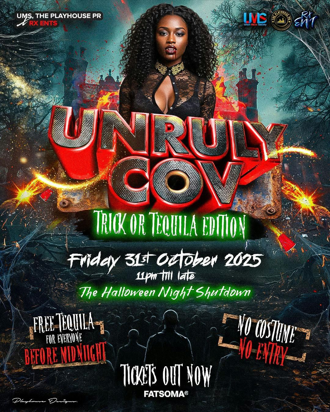 UNRULY COV - TRICK OR TEQUILA at hmv Empire, Coventry on 31st October, 2025