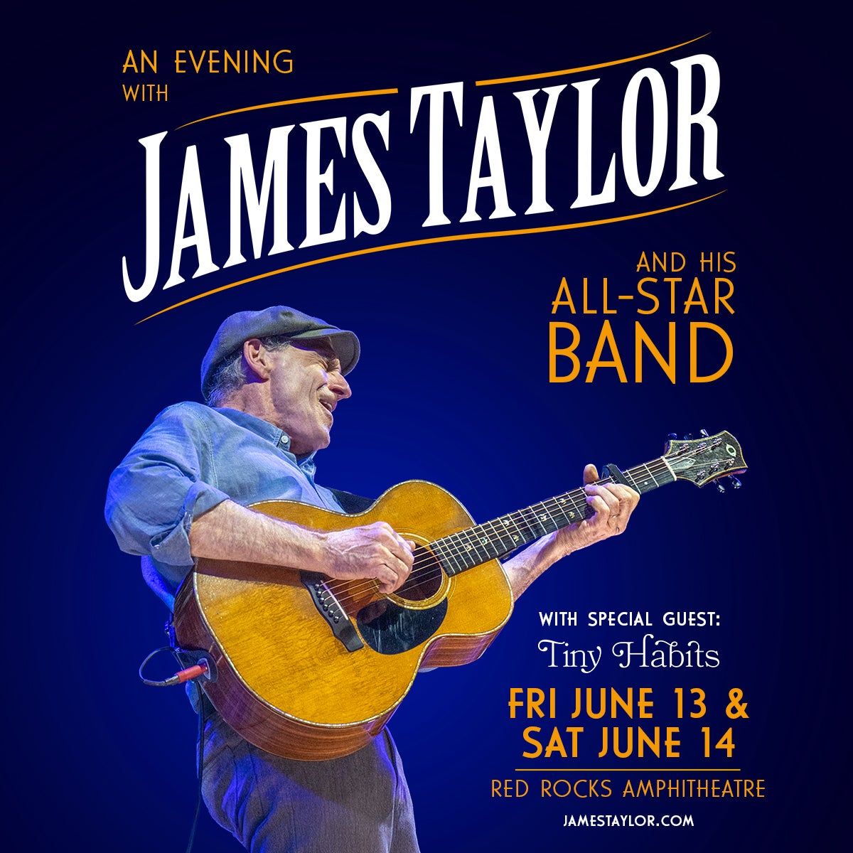 James Taylor and His All-Star Band at Scarborough Open Air Theatre at ...