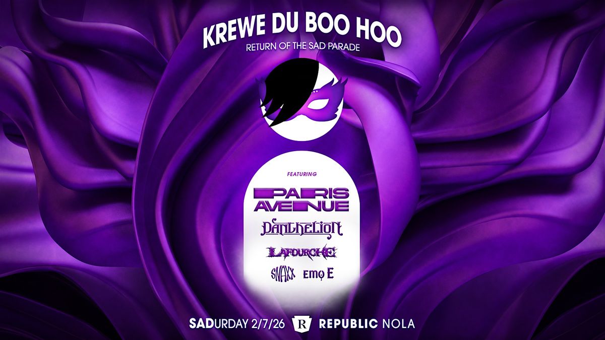 Emo Night: Krewe Du Boo Hoo at Republic NOLA, New Orleans on 7th ...