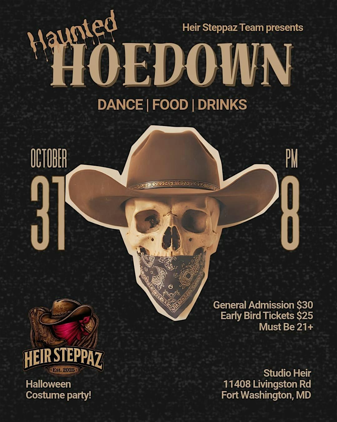 HAUNTED HOEDOWN at 11408 Livingston Rd, Fort Washington, MD on 31st ...