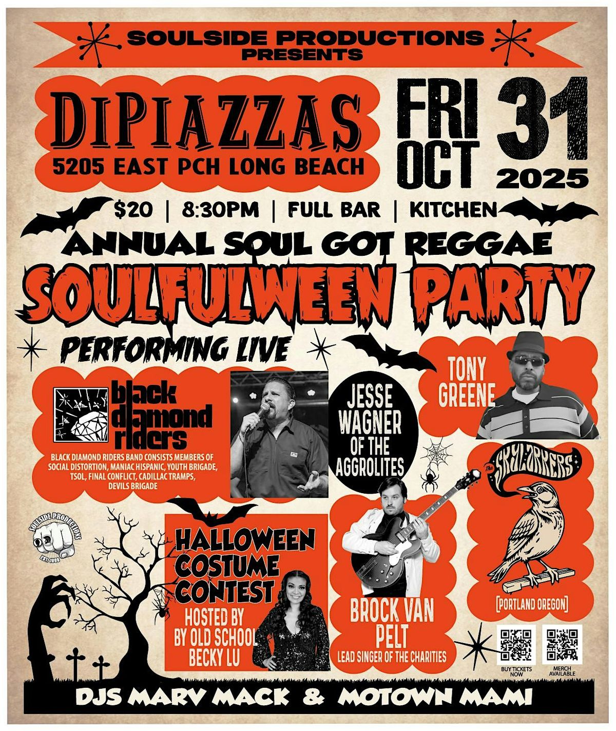 SOUL GOT REGGAE | SOULFULWEEN PARTY | LIVE PERFORMANCES | COSTUME ...
