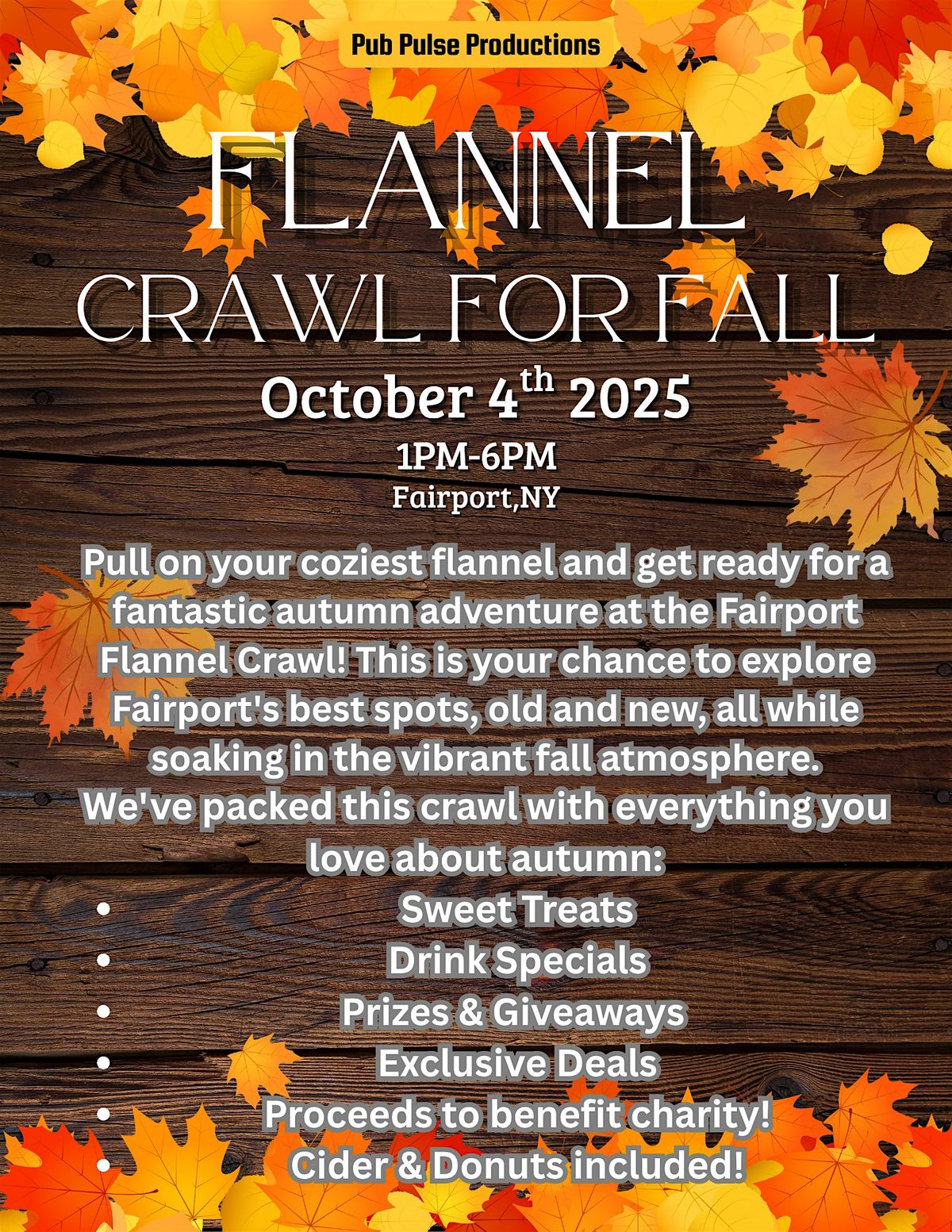 Fairport Fall Crawl | Fairport | October 4, 2025