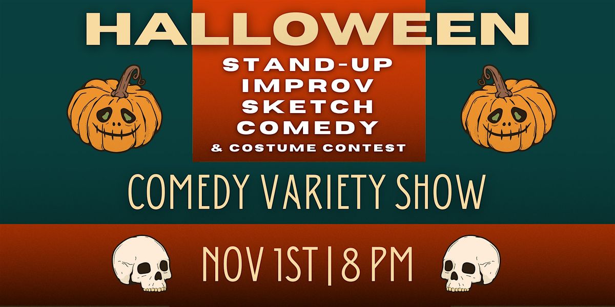 Halloween Comedy Variety Show at Canton Comedy Boom on 1st November, 2025