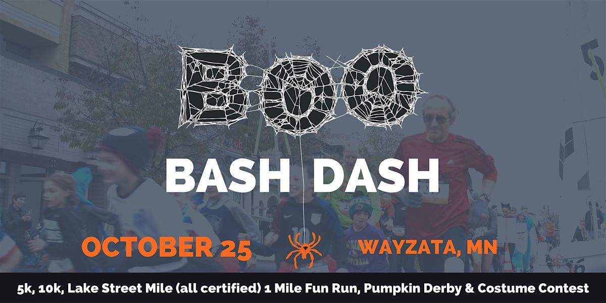 Wayzatas Boo Bash Dash 10k/5k/1 Mile Run/Family Fun Run 2025 at Downtown Wayzata on 25th October ...