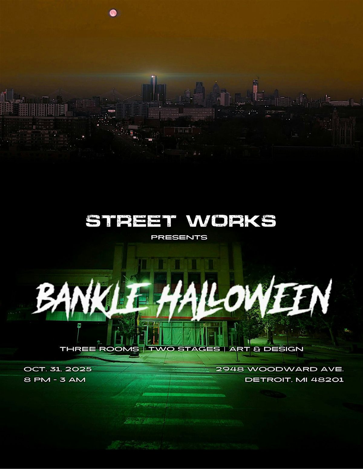 BANKLE HALLOWEEN 2025 at 2948 Woodward Ave, Detroit on 31st October, 2025