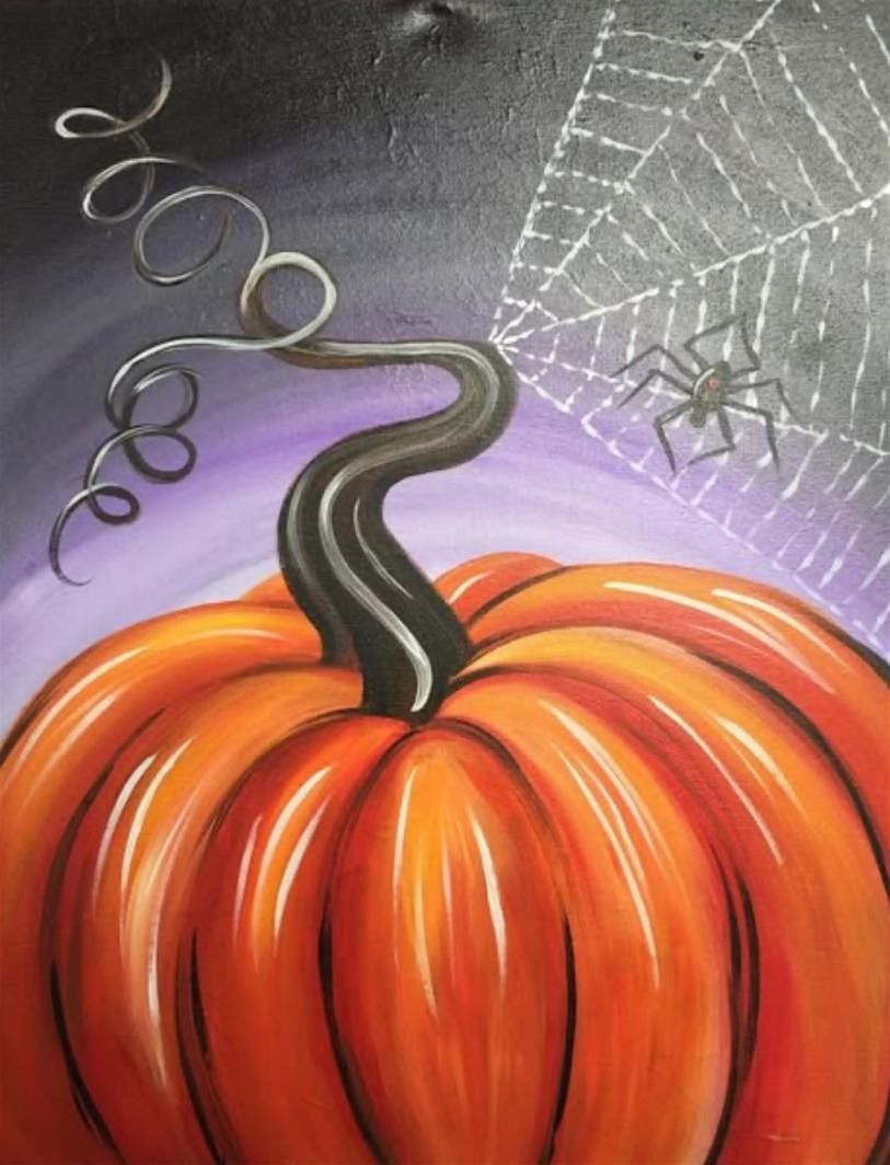 Paint and Sip Spooky Night at Cicada Ink & Art, Fresno on 25th October ...