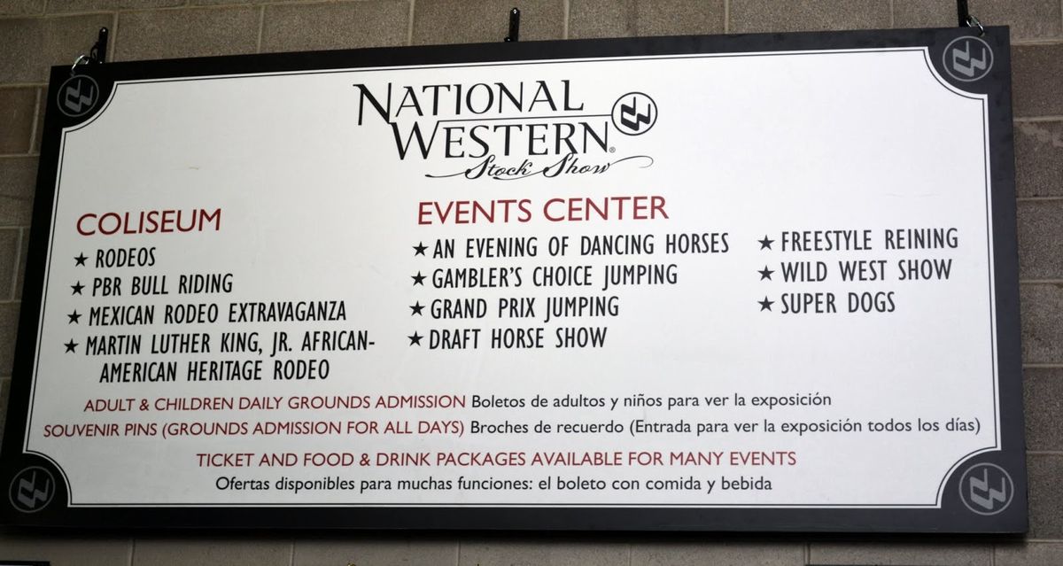 National Western Stock Show - Grounds Admission at NW Events Center ...